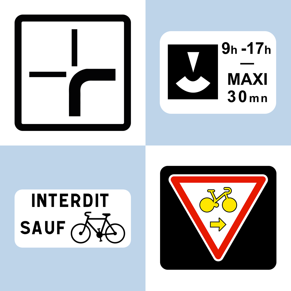 Panneau routier - Signalisation routière - Panneaux routiers