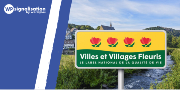 Everything about the "Flowered Towns and Villages" sign - WP Signalisation